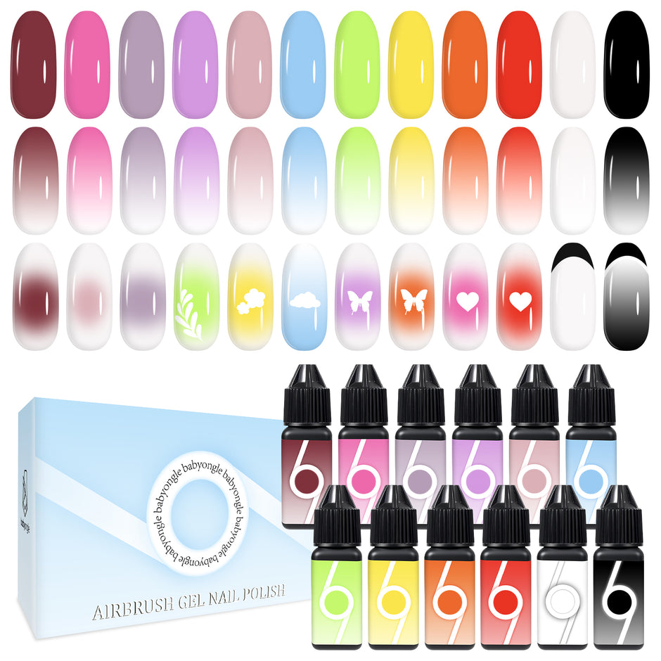 Airbrush Gel Nail Polish Series – babyongle